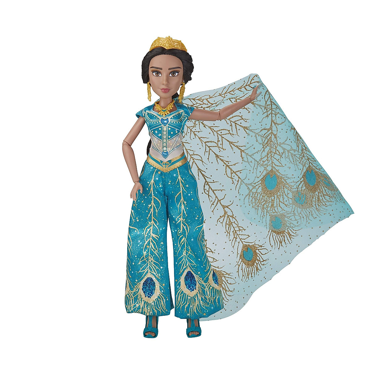 Disney Aladdin Agrabah Collection, 5 Fashion Dolls with Accessories Inspired by Disney's Live-Action Movie, Genie, Aladdin, Princess Jasmine, Dalia, Jafar