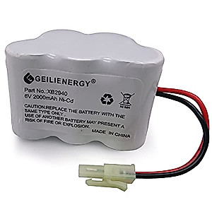 GEILIENERGY 6V Battery Compatible with Shark XB2940 V2940 V1940 V2940C Cordless Floor and Carpet Sweeper Vacuum Cleaner XB2940 V2940 V1940