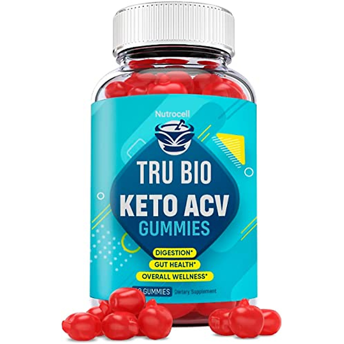 Tru Bio Keto Gummies 1000MG ACV with Pomegranate Juice Beet Root B12 60 Gummys Tru Bio Ketosis ACV Gummies Tru Bio Ketosis Apple Cider Vinegar Gummy ACV Gummies