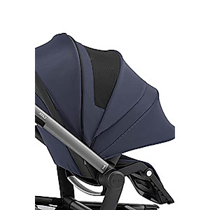 Joolz Hub+ - Parent Facing Stroller for Babies 6 Months+ (Up to 50 lbs) - Compact & Stylish - Easy Fold - One-Hand Steering - LED Lights - XXL Sunhood - Superior Comfort (Navy Blue)