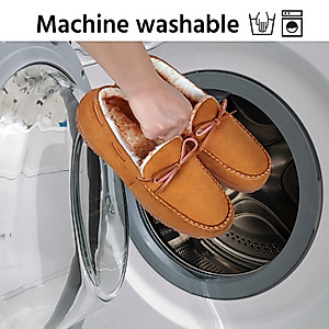 MIXIN Mens Slippers Indoor Outdoor Memory Foam House Shoes Anti-Slip Moccasins Slippers for Men