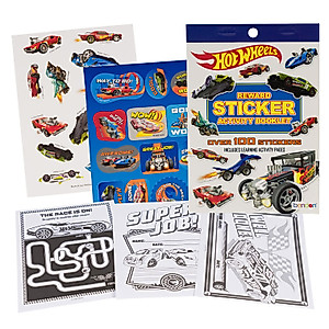 Bendon Hot Wheels Over 100 Rewards Sticker Activity Booklet