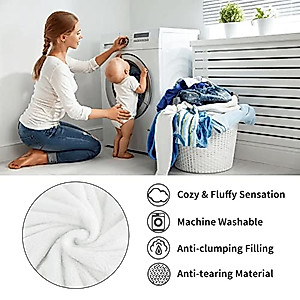 Throws Blanket Comfort Warmth Soft Cozy Blanket Fleece Blanket Couch Blanket Reversible Bed Throw TV Blanket Comfort Caring Gift 1-50"x40"