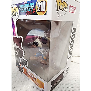 Funko Pop Vinyl Marvel Guardians of the Galaxy Vol. 2 Rocket Raccoon Exclusive Bobblehead Figure 210