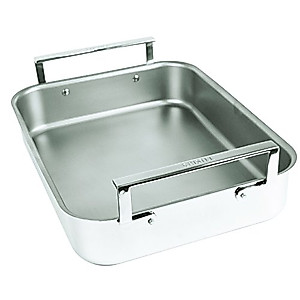 Cristel Stainless Steel 3-ply Roaster with Roasting Rack