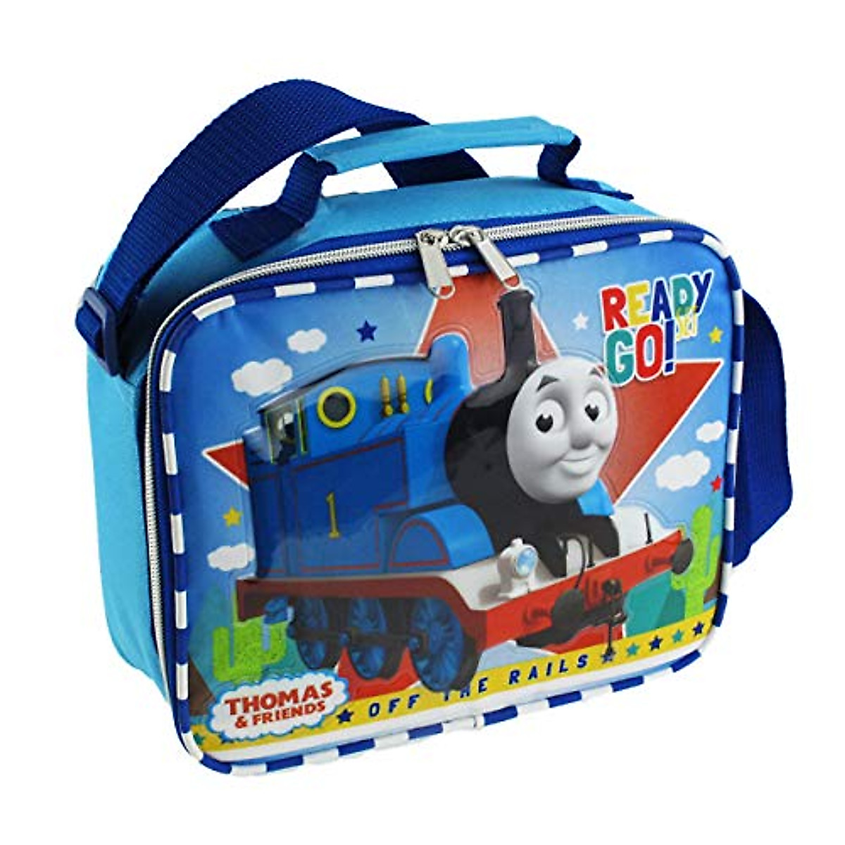 ARDOUR VAN GenericJINCHENG YSECTL Thomas & Friends Full Size 16 inch Deluxe Backpack with Matching Insulated Lunch Box