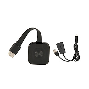 Wireless HDMI Display Dongle, 1080P 60Hz HD, Plug and Play, No Latency and Freeze, 2.4G WiFi Display Adapter Treaming for Video/Audio from Laptop, Phone to Big Screen