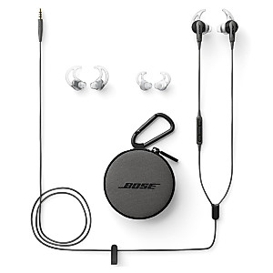 Bose SoundSport in-ear headphones for Samsung and Android devices, Charcoal