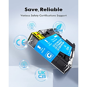 INK4U Compatible LC75 Ink Cartridges Replacement for Brother LC75 LC71 LC79 XL for MFC-J6510DW MFC-J6710DW MFC-J6910DW MFC-J280W MFC-J425W MFC-J430W Printer(5 Black,3 Cyan,3 Magenta,3 Yellow,14 Pack)