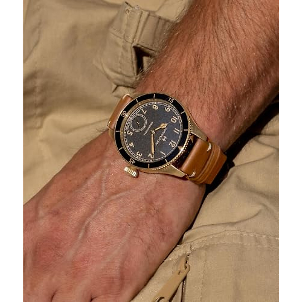 REZERO Quick Release Watch Band, Top Grain Leather Watch Straps, Italian Calfskin Watchbands Replacement 18mm 19mm 20mm 21mm 22mm 23mm 24mm for Men, Women