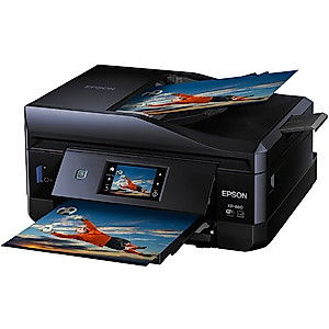 Epson Expression Photo XP-860 Wireless Color Photo Printer with Scanner and Copier, Amazon Dash Replenishment Ready