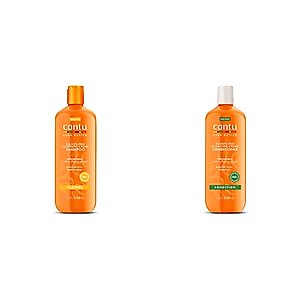 Cantu Sulfate-Free Cream Shampoo & Conditioner Bundle, 13.5 fl oz