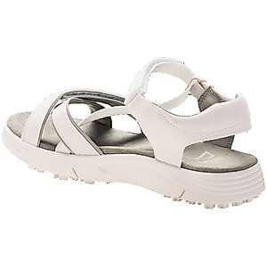 TGW Women's Casual Golf Sandals White Medium 9