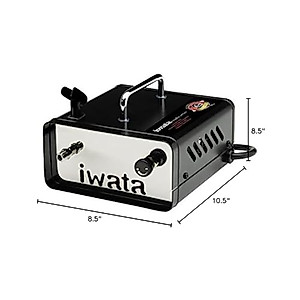 Iwata-Medea HP-CS .35mm Eclipse Airbrush W/ IS35 Ninja Jet Compressor