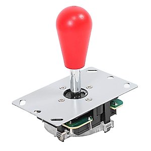 Classic Arcade Game DIY Parts, DIY Arcade Game 2xJoystick Set, USB Computer Chip Control Panel, 20xGamepad Button with Light Multiple Colour Kits for PS3/PC