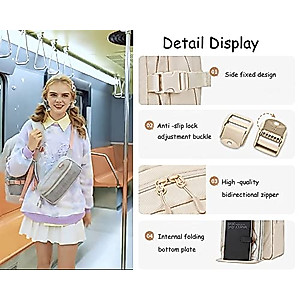 Laptop Backpacks for Women Men 16 Inch School Bag College Backpack Anti Theft Travel Daypack Bookbag for Teens Girls Students (Beige)