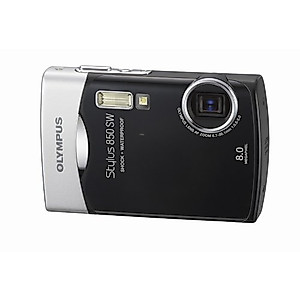 Olympus Stylus 850SW 8MP Digital Camera with 3x Optical Zoom (Black)