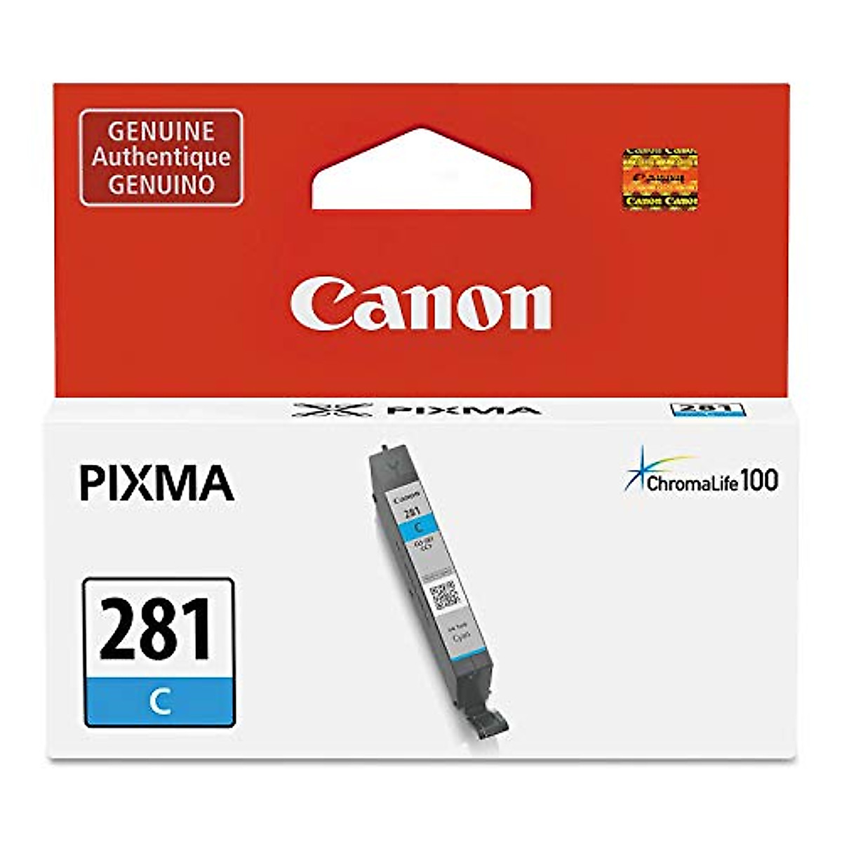 Canon PGI-280 XL Pigment Black Ink & 281 Cyan Ink-Tank Compatible to TR8520, TR7520, TS9120 Series,TS8120 Series, TS6120 Series, TS9521C, TS9520, TS8220 Series, TS6220 Series