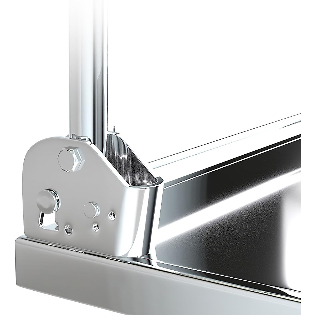 Platform Truck Flat Handtruck Steel Platform Truck with 4 Wheels Flatbed Cart Load 150kg Folding Push Cart Lightweight Moving Dolly Cart Reliable