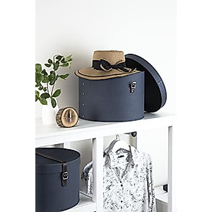 Bigso Box of Sweden RUT Set of 2 Storage Box, 37,5 x 37.5 x 23.5 cm, Blue, 2 unité(s)