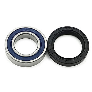 Left Rear Axle Wheel Hub Housing Bearing Seal Kit For Honda ATV Foreman 400 450 500 Rubicon 500 Rancher 350 400 420 Replace 91055-HN5-681 & 91255-HA0-681