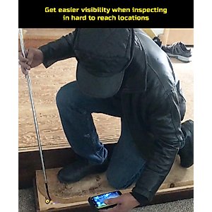 Ferret PRO – Multipurpose Wireless Inspection Camera & Cable Pulling Tool with App Controlled Variable Focus and Super-Fast Charge.