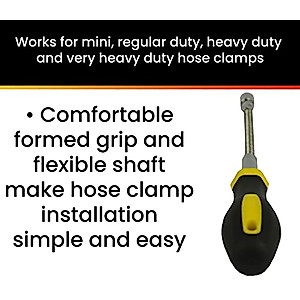 Pro Tie 33720 Flexible Hose Clamp Driver