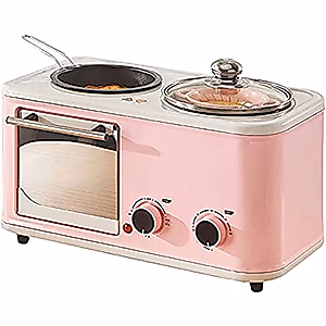 3 in 1 Mini Breakfast Machine Small Electric Oven Electric Breakfast Machine Mini Toaster Baking Oven Omelette Boiler Food Steamer