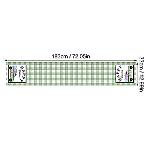 Winter Table 108 Inches Long Happy Easter Kitchen Decor Indoor Outdoor Family Party Decor Party Supplies Bohemian Rugs for Bedroom