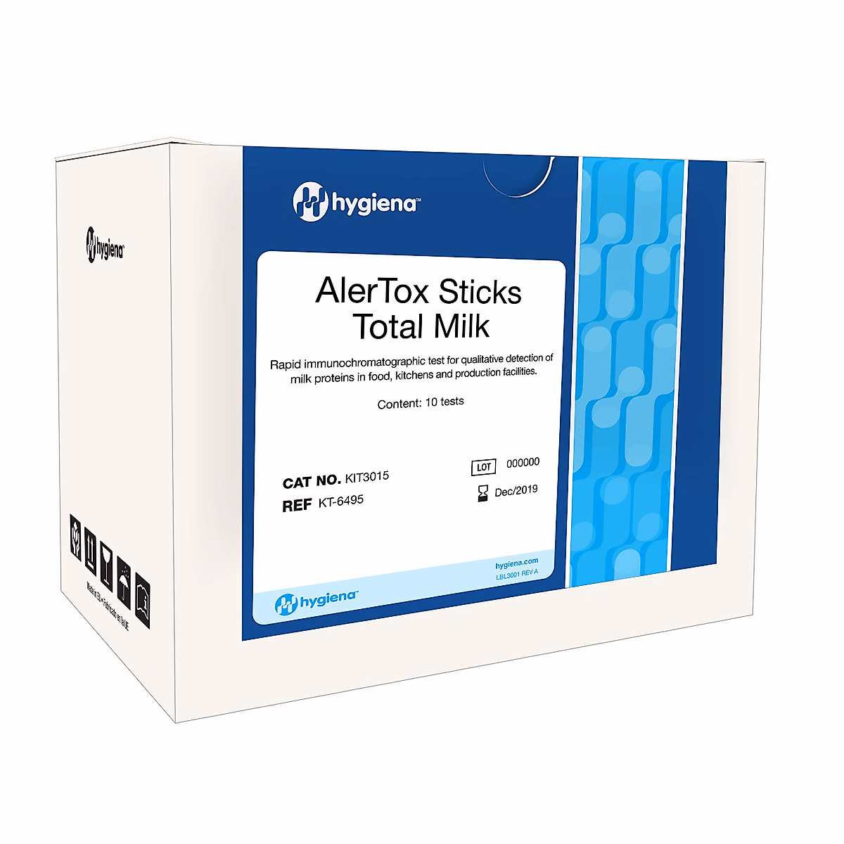 Hygiena AlerTox® Sticks Total Milk - Lateral Flow Test (10 Tests)