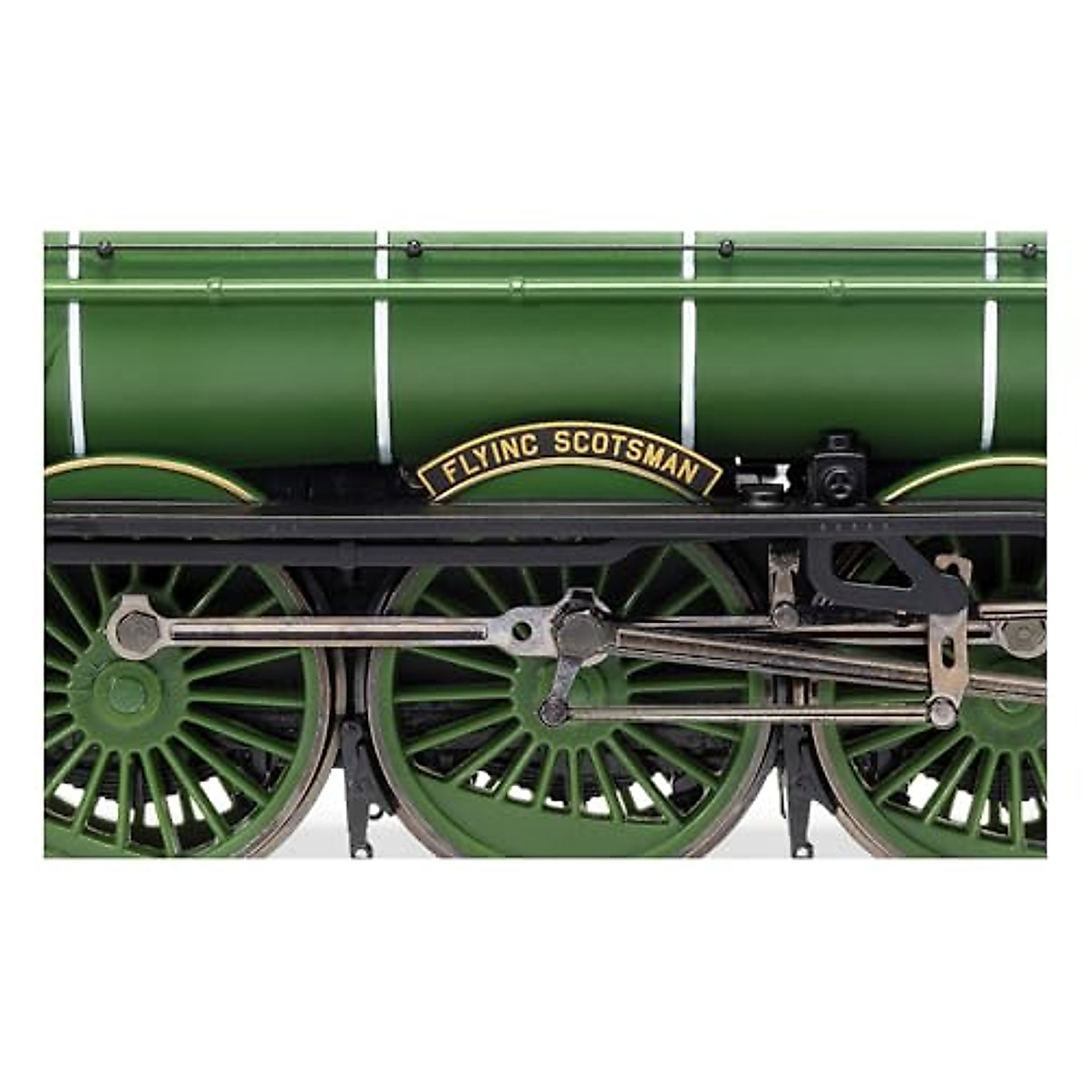 Hornby The Flying Scotsman A1Class 4472 OO Electric Model Train Set HO Track with US Power Supply R1255M , Green