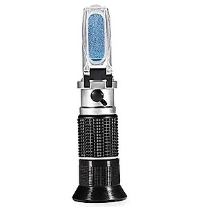 0-90% Brix Meter Refractometer,V-Resourcing Portable Hand Held Sugar Content Measurement for Sugar, Food, Fruit, Beverages Honey