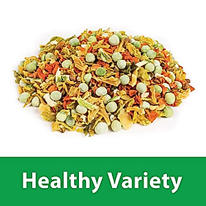 Kaytee Pet Bird Veggie Mix for Pet Parakeets, Cockatiels, Conures, and Parrots, 3.5 Ounce