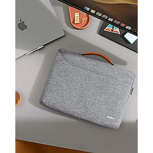 tomtoc 360 Protective Laptop Case Sleeve for 15-inch MacBook Air M3/A3114 2024, M2/A2941 2023, 15-inch New Surface Laptop 7, Copilot+ PC, Surface Laptop 6/5/4/3, Dell XPS 15 Plus, Water-Resistant