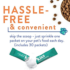 ProBesties Complete Dental Care for Dogs (lg), Probiotic Food Topper Dental Powder for Dogs - Bad Breath Treatment for Dogs - Dog Breath Freshener & Perio Support - Dog Bad Breath Eliminator