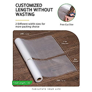 Syntus Vacuum Sealer Bags, 6 Pack + 150 Combo Size Commercial Grade Bags Rolls, Food Vac Bags for Storage, Meal Prep or Sous Vide