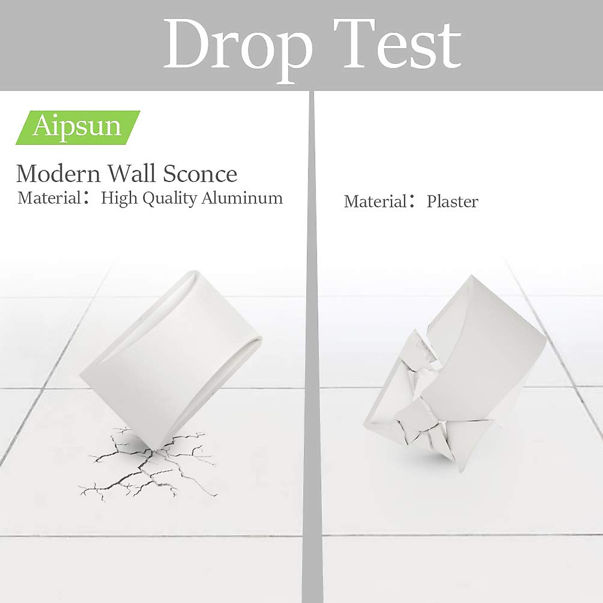 Aipsun Aluminum Modern Indoor LED Wall Sconce Hardwired Interior Wall Lights Set of 2 Up and Down Wall Mount Light for Living Room Bedroom Hallway Corridor Warm White 3000K(with G9 Bulbs)