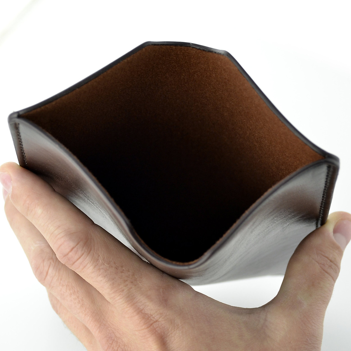 Dockem Executive Sleeve for iPad Mini 6, 5, 4, 3, 2, 1: Premium Synthetic Leather Tablet Case: Slim, Microfiber Lined, Professional, Protective Cover (Dark Brown)