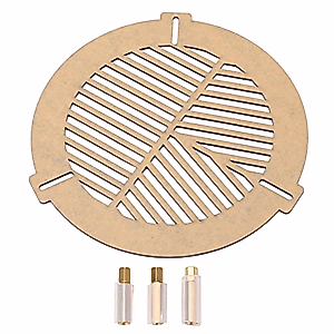 ASHATA Telescope Focusing Bahtinov Mask 120 to 160mm Acrylic Focus Mask Telescope Accessories for Astrophotography Astronomical