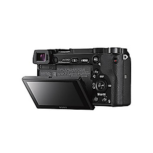 Sony Alpha a6000 Mirrorless Digital Camera 24.3 MP SLR Camera with 3.0-Inch LCD - Body Only (Black)
