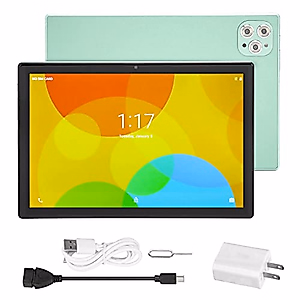 Gaming Tablet, 1600x2560 Octa Core 5000mAh Rechargeable 10.1in Tablet for Long Commutes (US Plug)