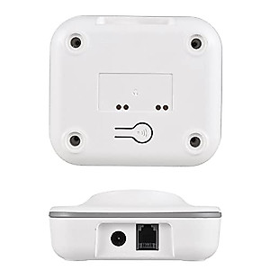 wugui D1102B dless Phone with Answering Machine Caller ID/Call Waiting 1.6 inch Backlight L 3 Lines Screen Display Re able Batteries Port 16 Languages for Office Home Conference