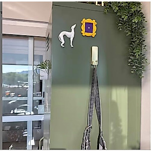 Friends Show Magnet Set/Pat the Dog/Friends Frame/Friends White Greyhound/Pop Culture Magnets/TV Show Merchandise (Set of Both)