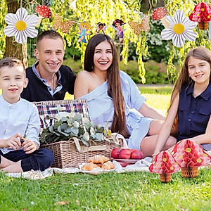 Mushroom classroom decor, Mushroom Party Decorations, Mushroom Birthday Decorations, Fairy garden alice in wonderland decor, Forest theme garland, Fairytale centerpiece, paper hanging lantern smurfs