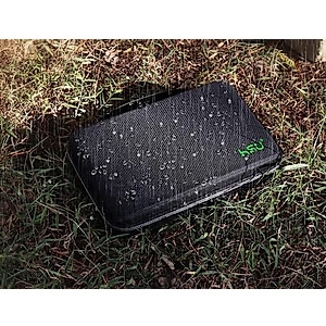 HSU Large Carrying Case for GoPro Hero 10 Hero 9 Hero 8 and Accessories, DJI Osmo Action,AKASO,Campark,YI Action Camera and More (Upgrade Sponge Precut Slots) (Green)