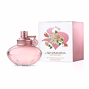 Shakira Perfumes - S Eau Florale for Women - Long Lasting - Femenine, Romantic and Charming Fragance - Fresh and Floral Notes - Ideal for Day Wear - 2.7 Fl Oz
