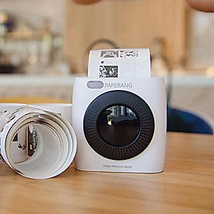 Rano RANO Paperang P2 Wireless Pocket Thermal Photo Printer, 300DPI HD Printer, Compatible with Android and iOS WHITE G-12