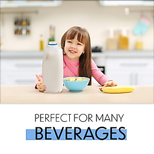 [6 PACK] Half Gallon Jugs With Caps - 64oz Empty Milk Plastic Container Bottles and Lid