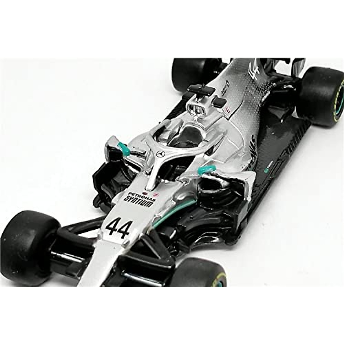 Bburago Mercedes AMG Petronas F1 W07 Hybrid Lewis Hamilton #44 Diecast Car 1:43
