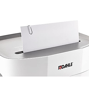 Dahle PaperSAFE PS 100 Paper Shredder, Oil Free, Jam Protection, Security Level P-4, 5 Sheet Max, Shreds Staples, Paper Clips & Credit Cards